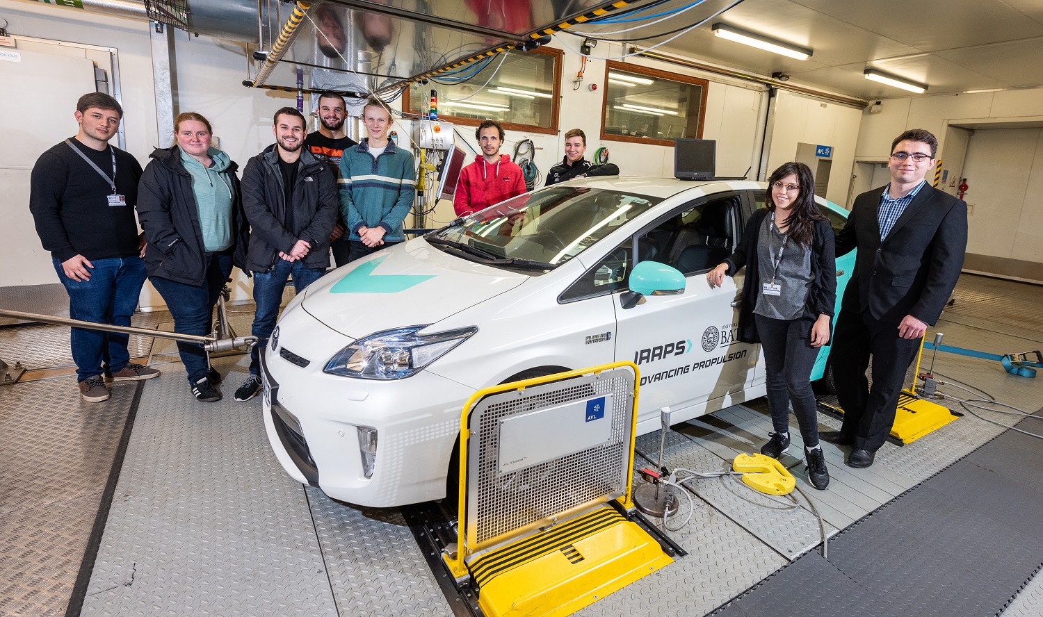 CDT students on the Rolling Road! | Advanced Automotive Propulsion ...