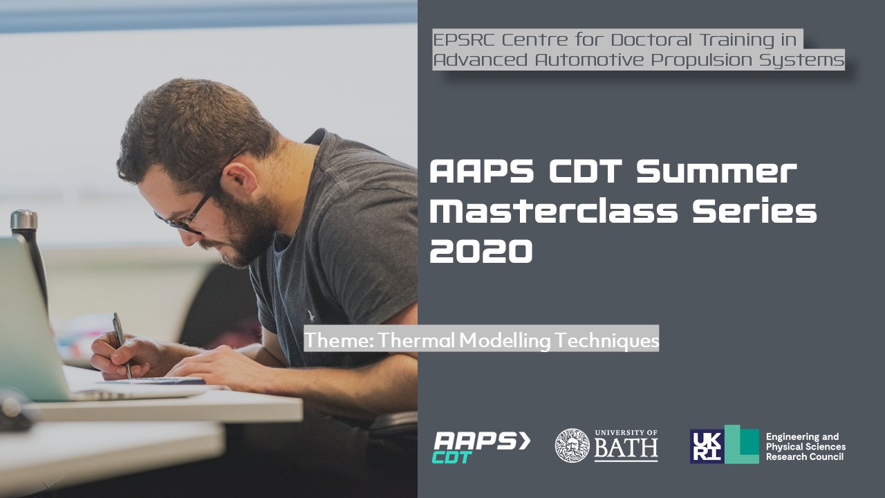 AAPS Summer School – Thermal Modelling Techniques | Advanced Automotive ...