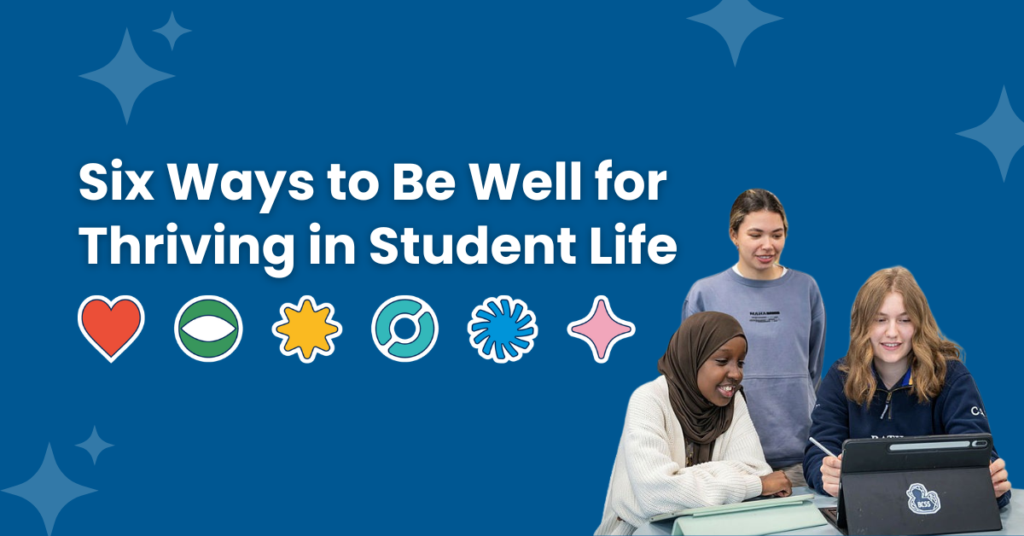 Six Ways to Be Well: Enhancing Your Student Life | Be Well